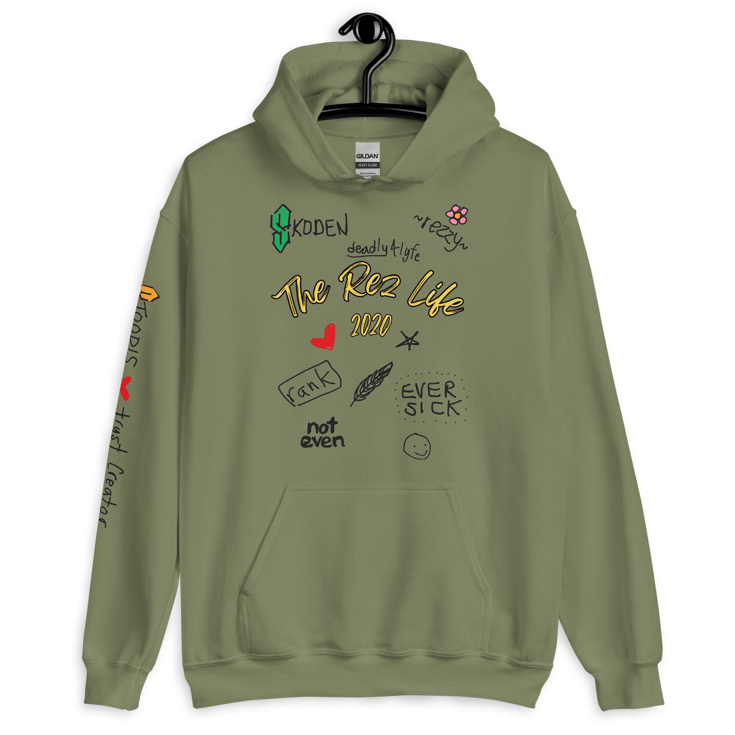 The Rez Life est. 2020 Sketch (+ Back Print + Sleeve) Limited Edition ...